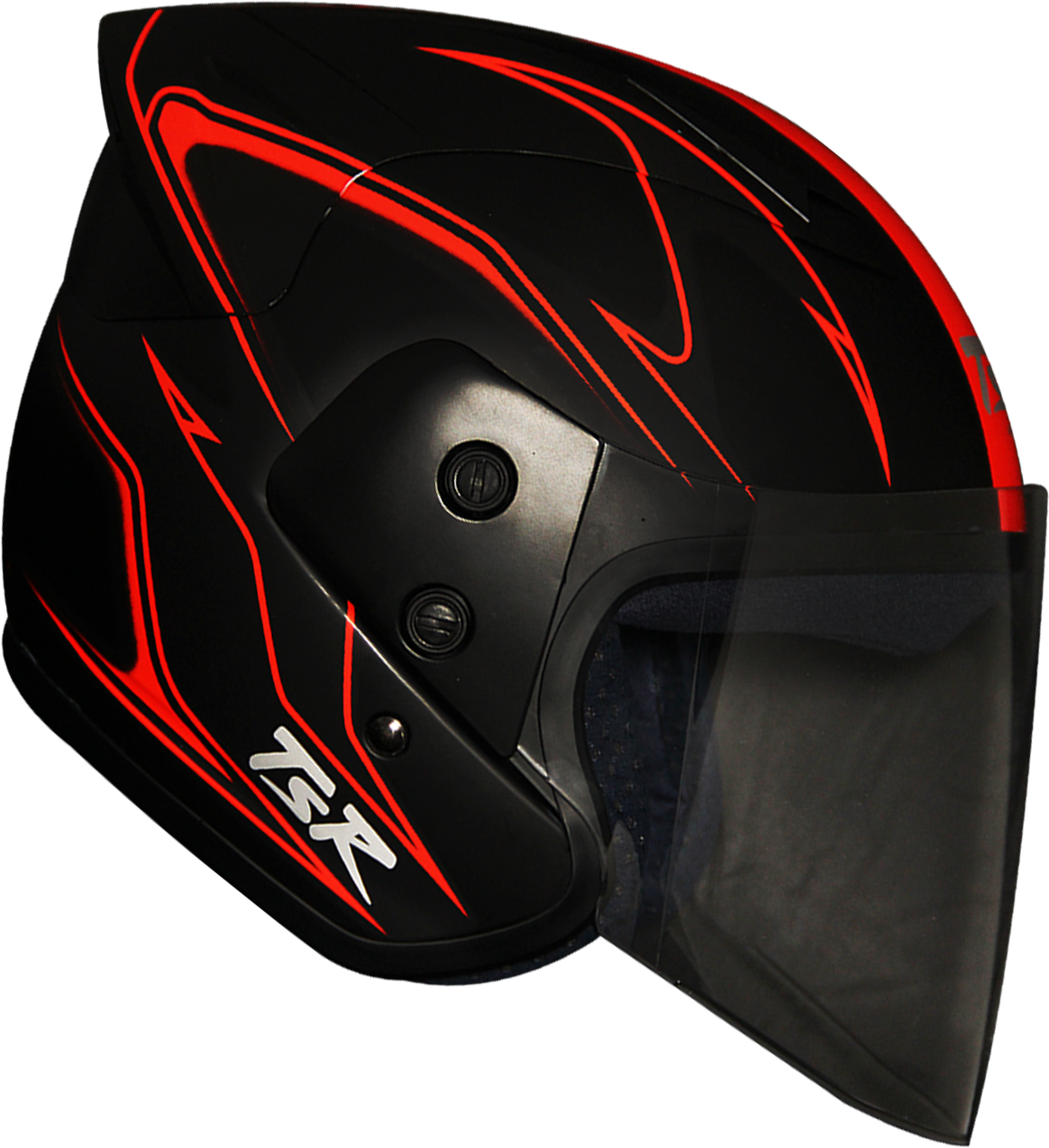 BEETLE FLAT BLACK/RED – Motortan